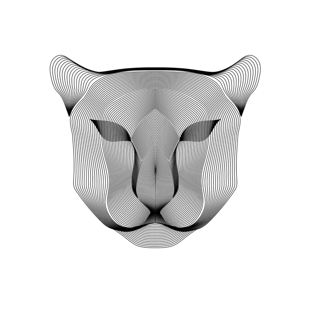 Lion And Cat Blend Art - MasterBundles