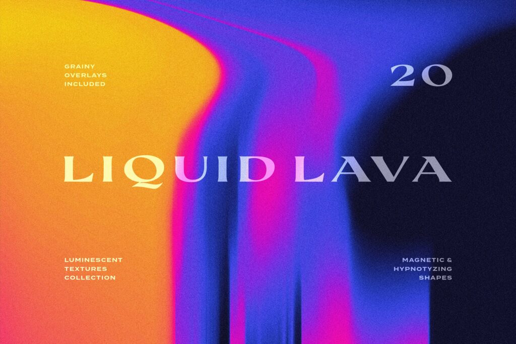 Liquid Lava Luminescent Textures – MasterBundles