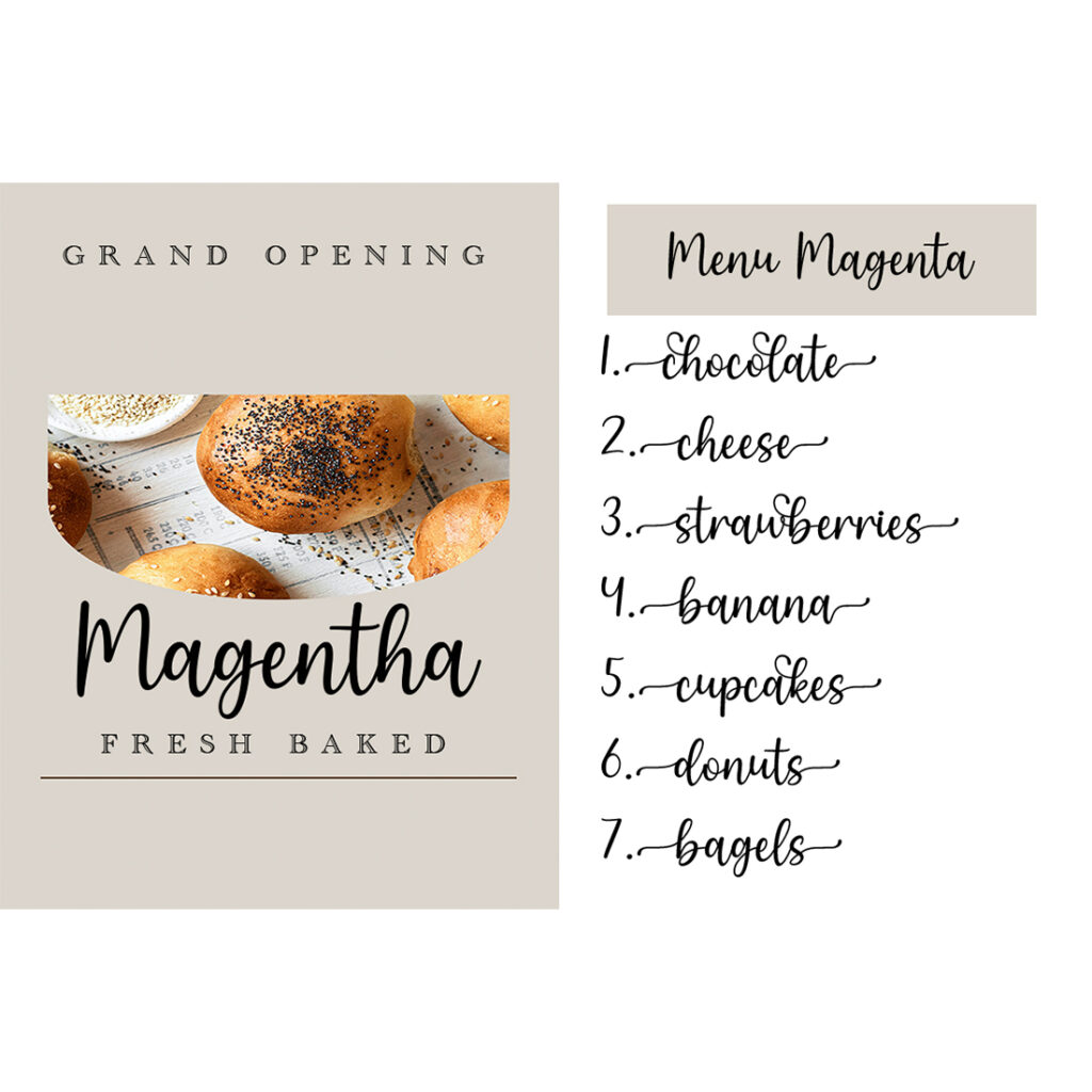 Magentha Chocolate - MasterBundles