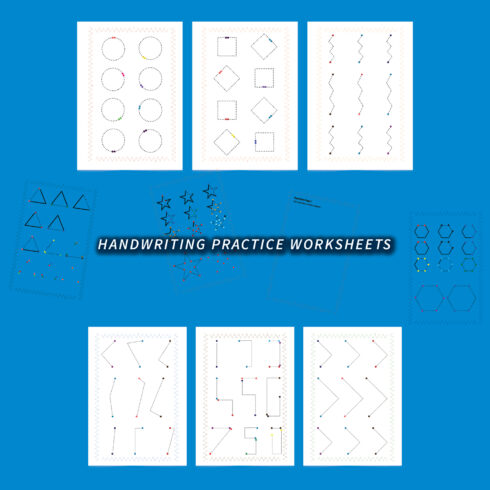 Handwriting Practice Worksheets - MasterBundles