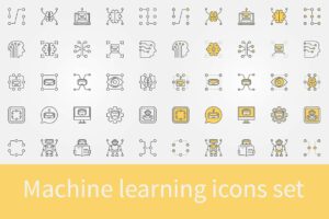 Machine learning icons set – MasterBundles