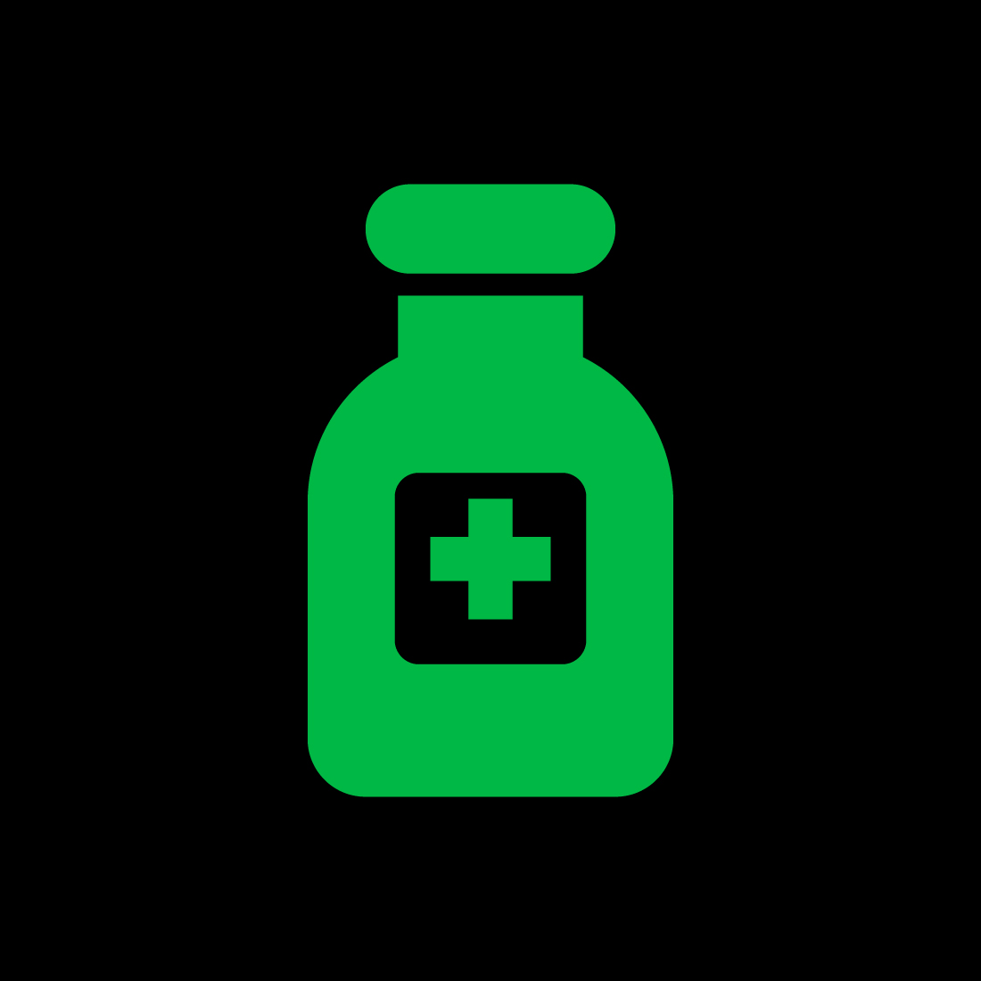 Medical bottle logo design, Vector design template - MasterBundles