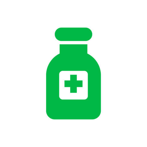 Medical bottle logo design, Vector design template - MasterBundles