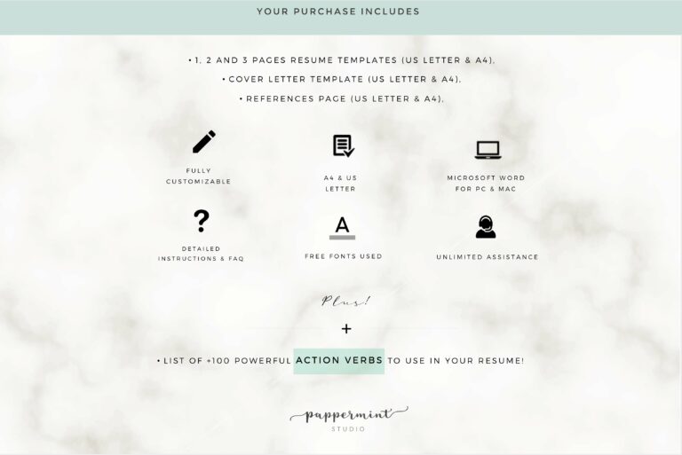 Teacher Assistant Resume Template / CV – MasterBundles