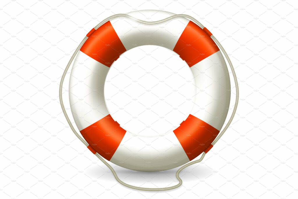 Lifebuoy, map, compass, telescope – MasterBundles