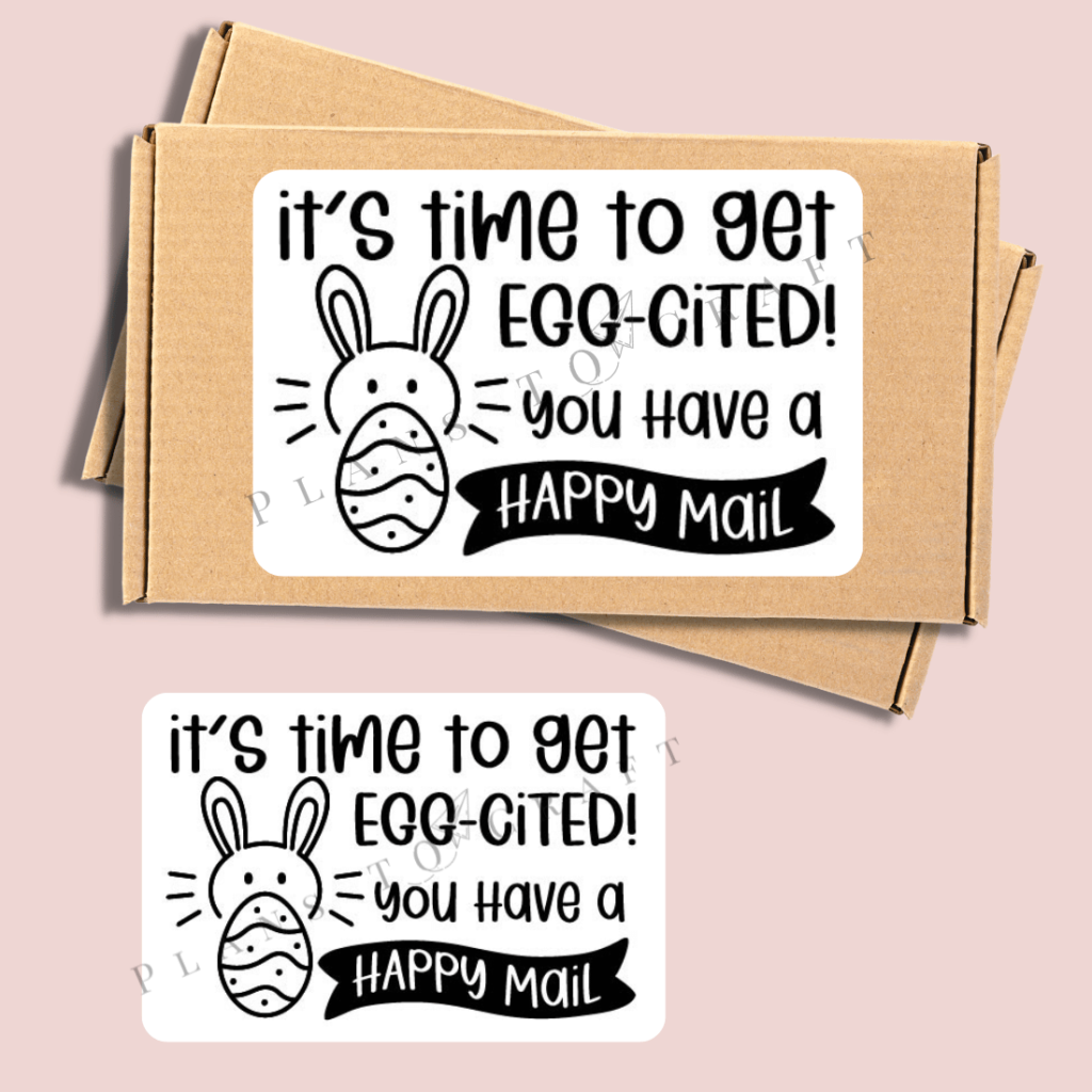 Bundle 6 Easter Packaging Label for Thermal Printer - MasterBundles