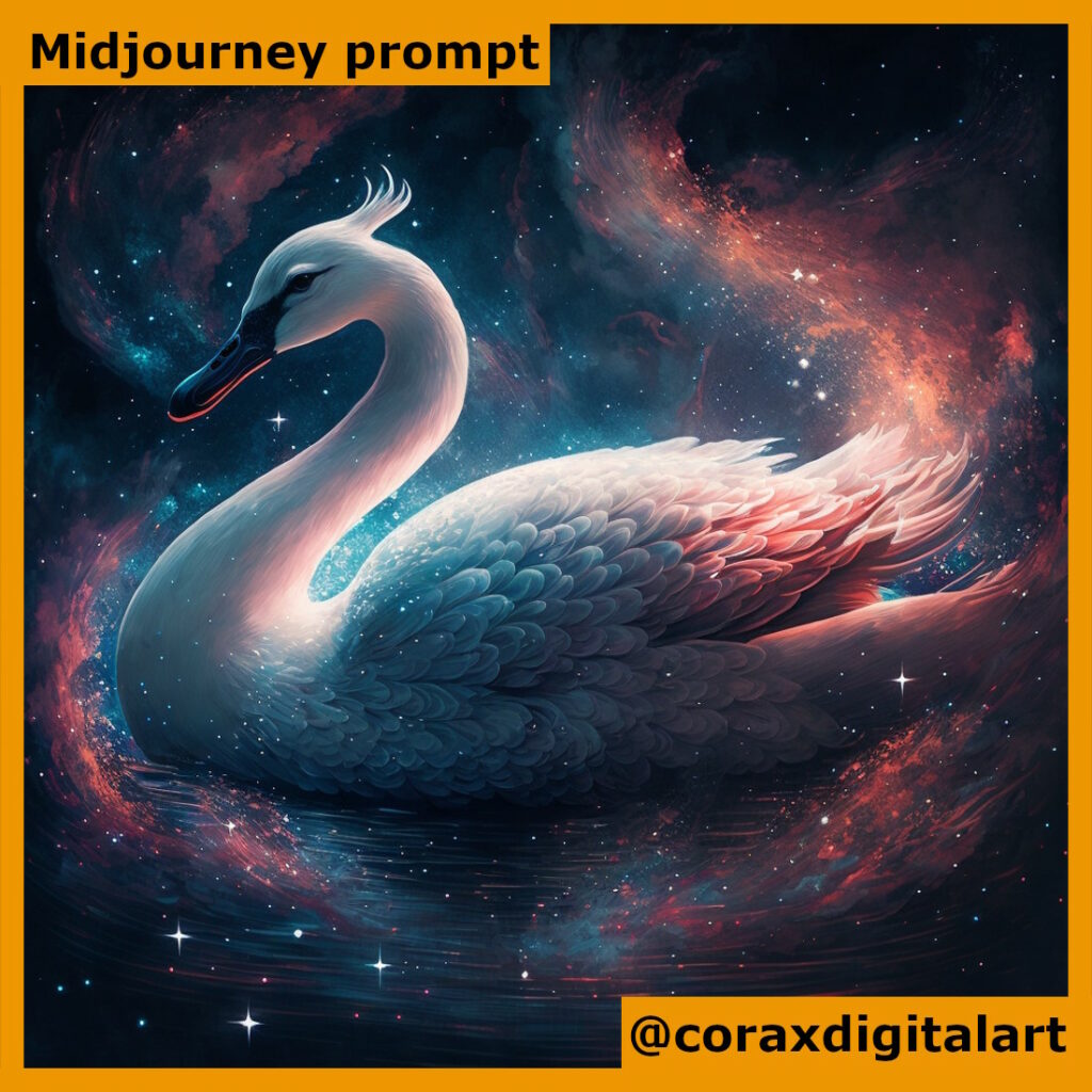 Celestial Creatures And Fantastical Beasts In The Skies prompt for Midjourney - MasterBundles
