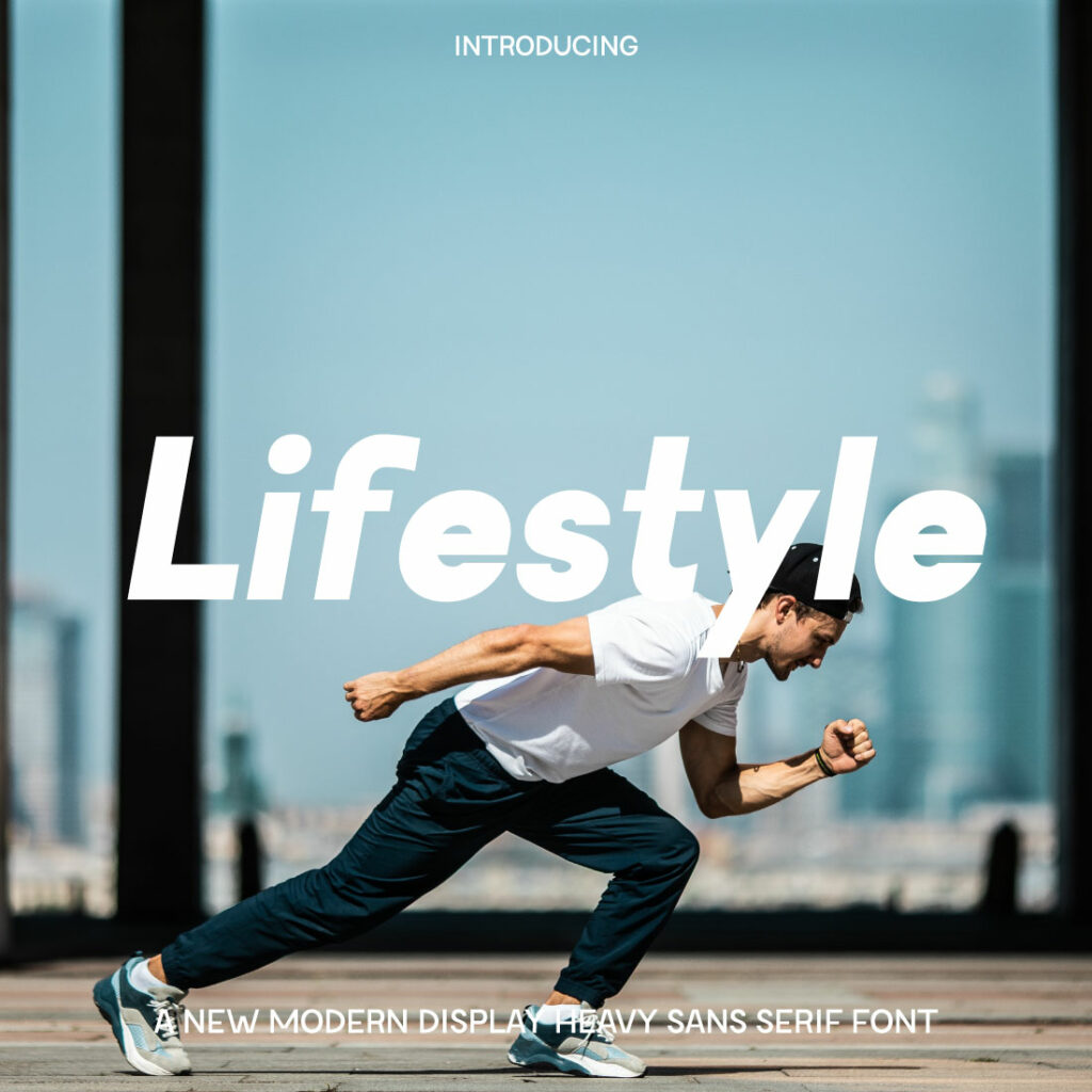 Lifestyle Display Font - MasterBundles