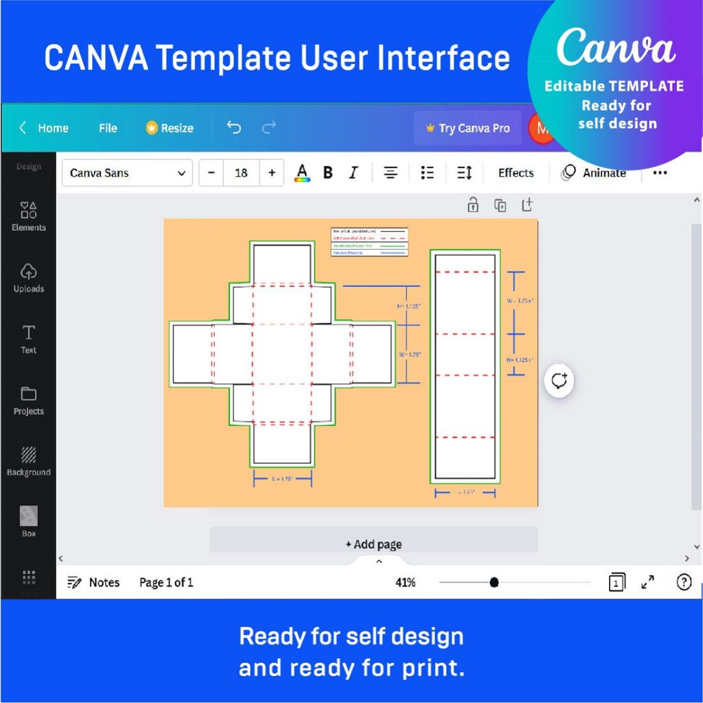 Match Box Carfts, Dieline Template, SVG, EPS, PDF, DXF, Ai, PNG, JPEG ...