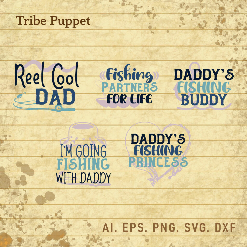 5 Dad Quotes Pack - MasterBundles