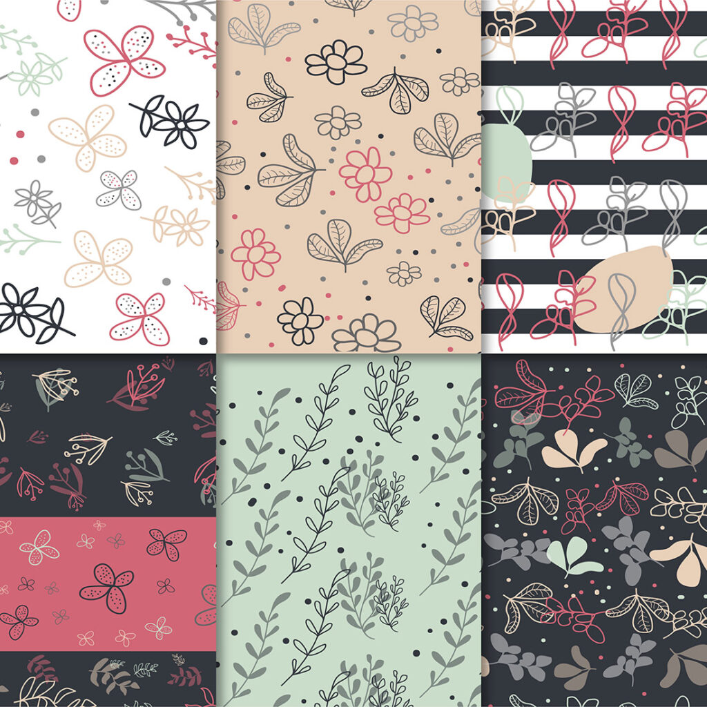 8 Digital pattern design - MasterBundles