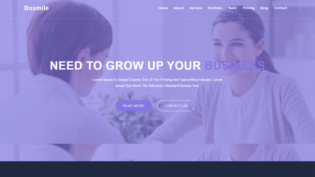 Consulting & Business HTML Template - MasterBundles