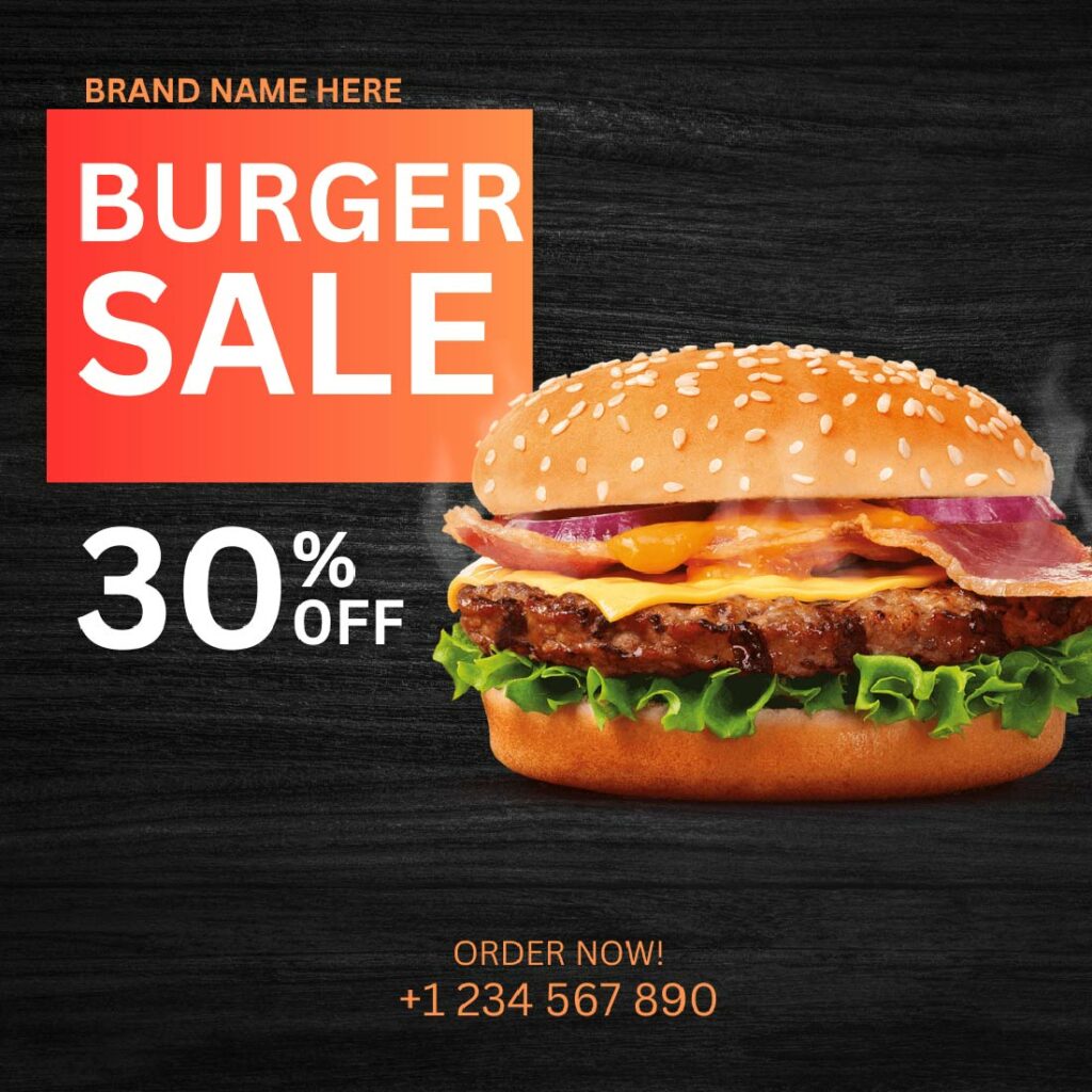 RESTAURANT MENU SOCIAL MEDIA CANVA TEMPLATES PACK - MasterBundles