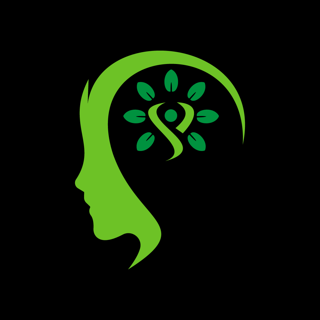 Brain and Creative mind logo design, Vector design template - MasterBundles