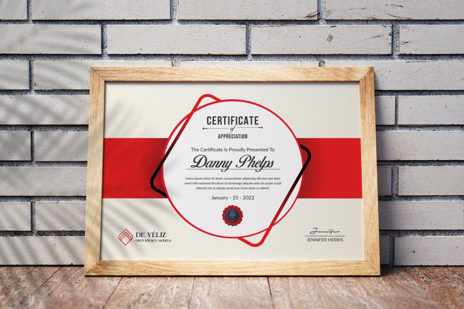 Landscape Certificate Template – MasterBundles