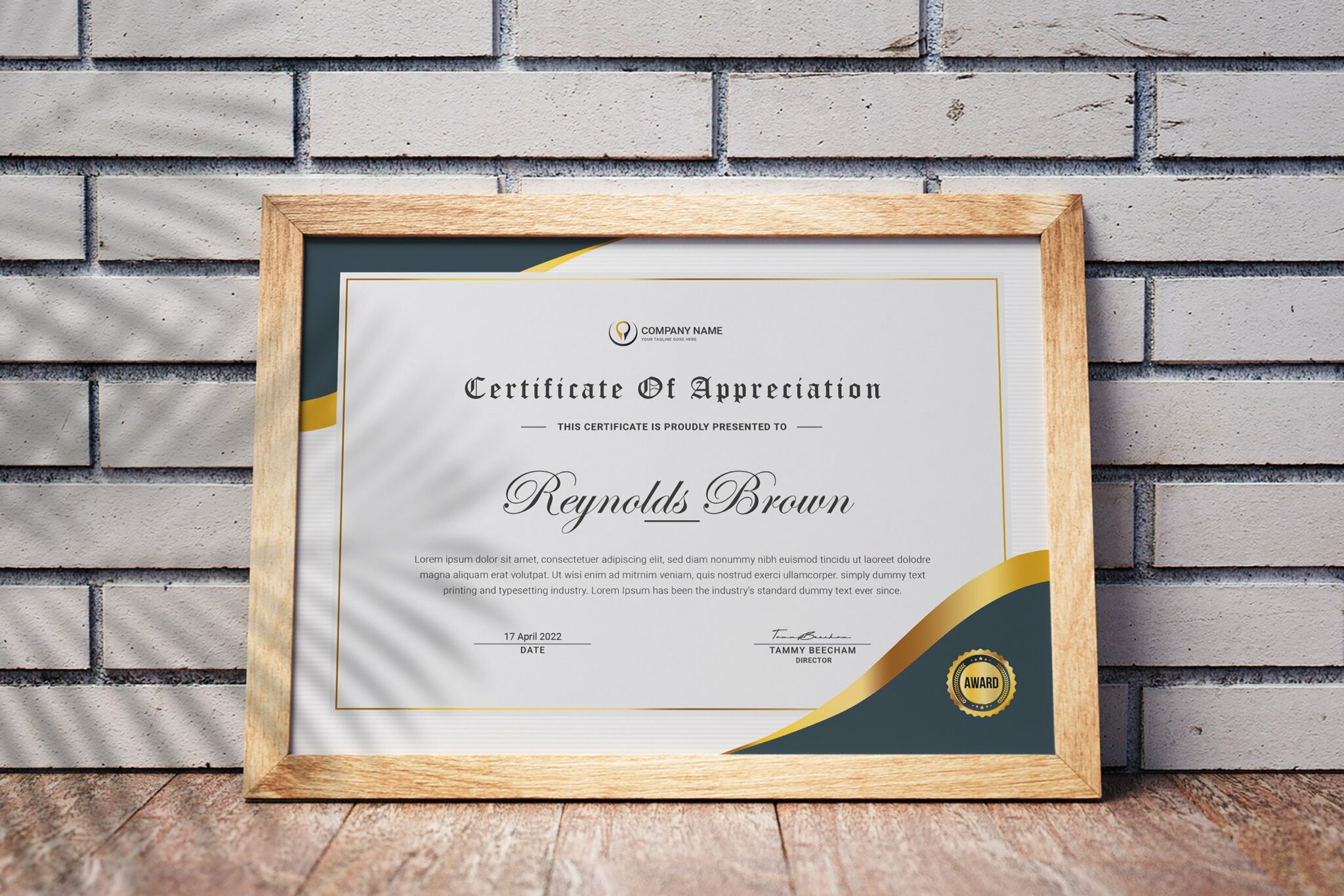 Certificate Template – MasterBundles