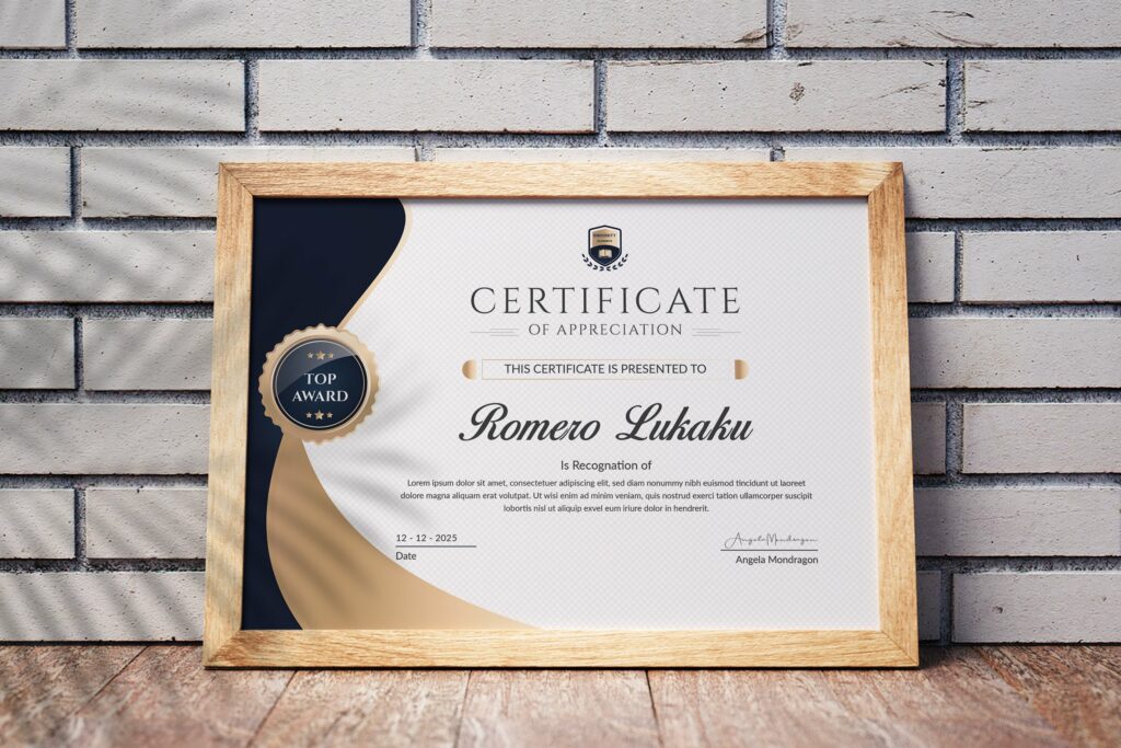 Certificate Template – MasterBundles
