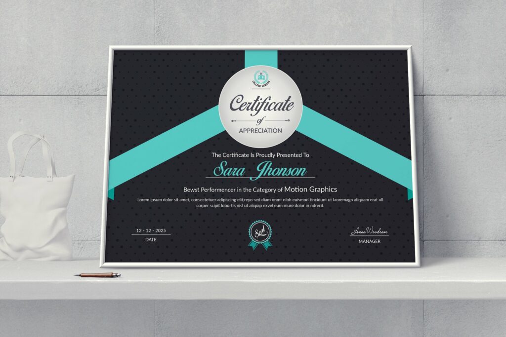 Certificate Template – MasterBundles