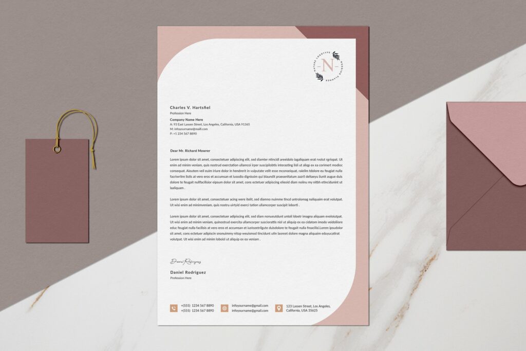 Letterhead Template Word – MasterBundles