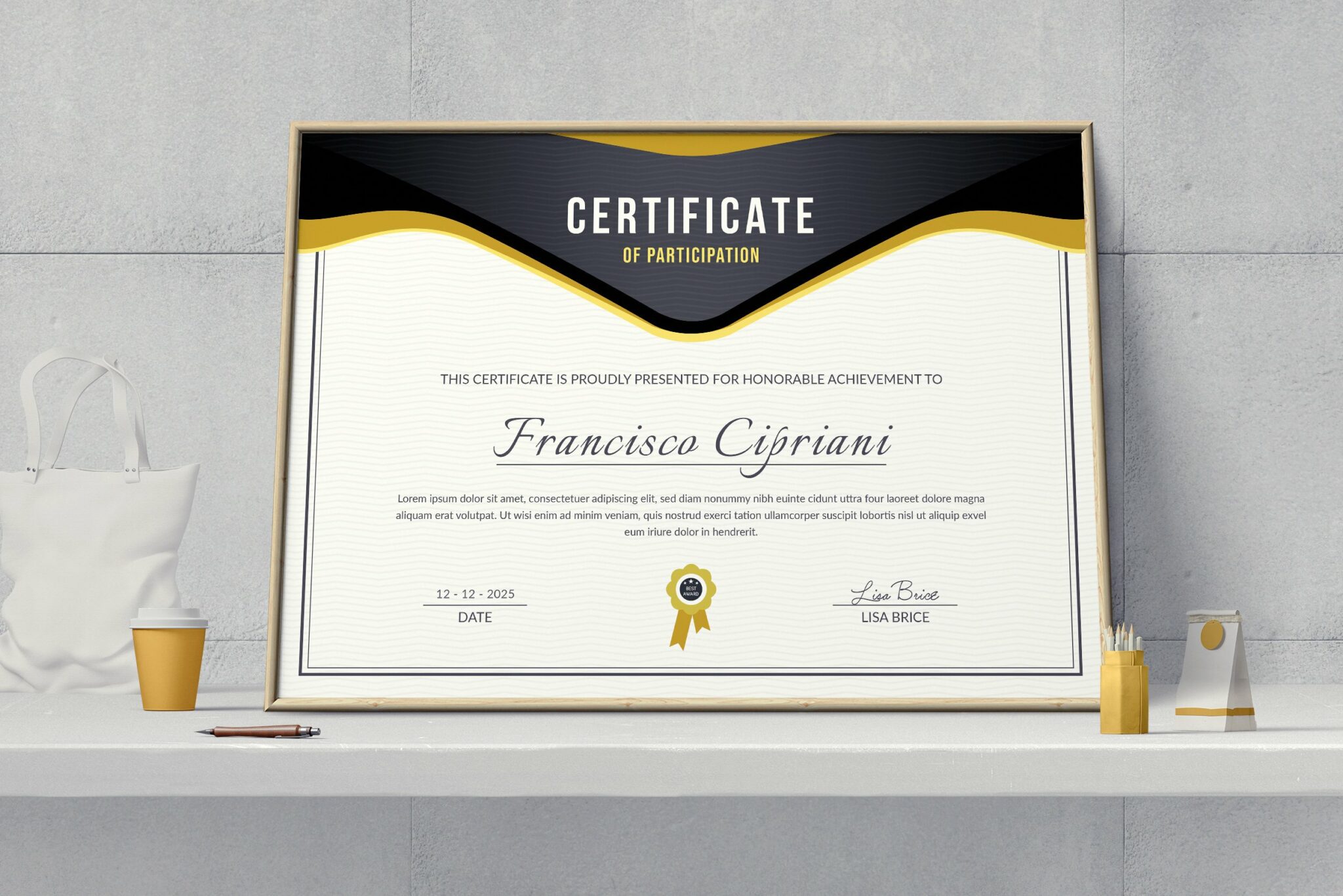 Certificate Template – MasterBundles