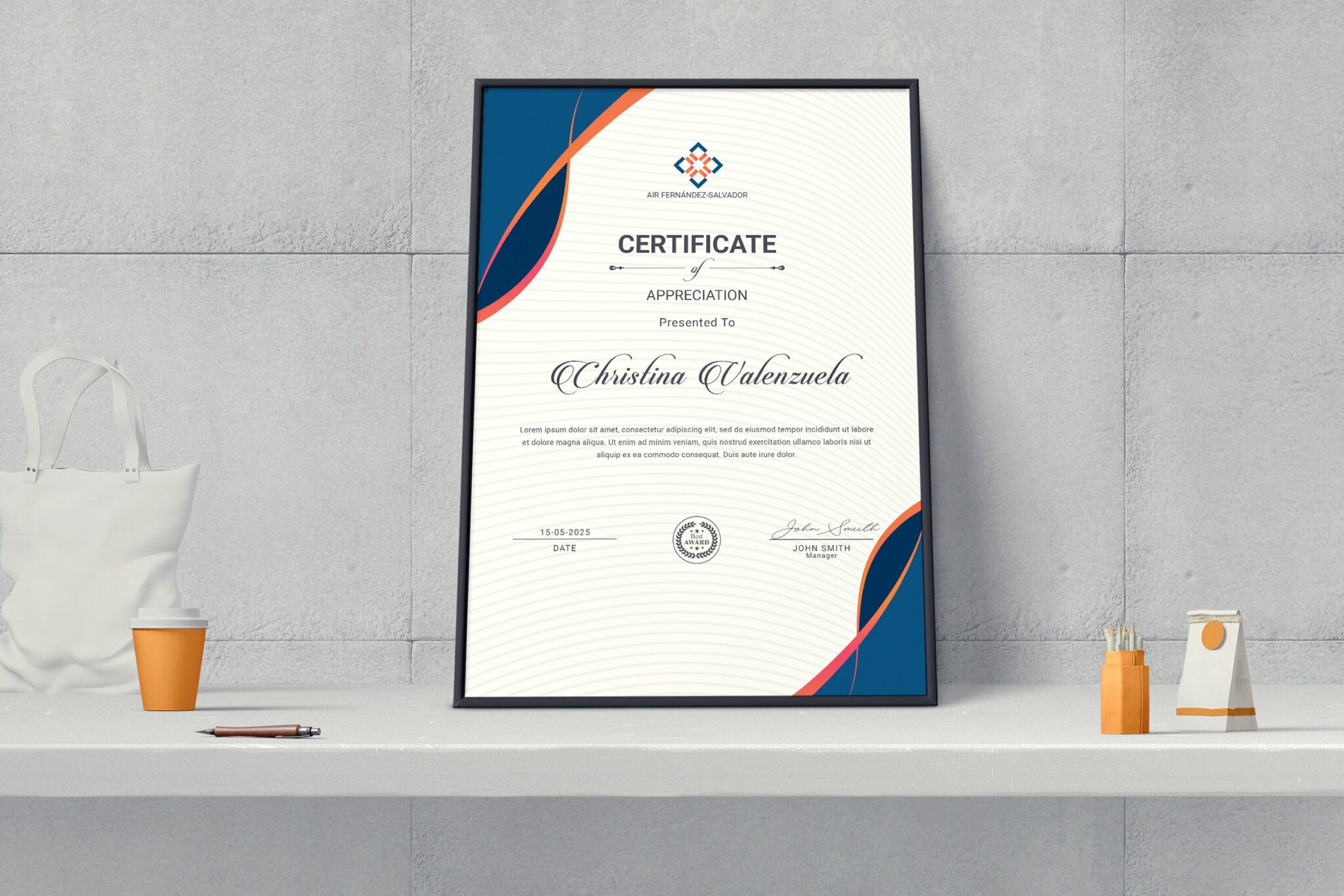 Certificate Template – MasterBundles