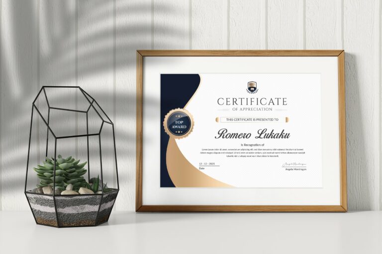 Certificate Template – MasterBundles