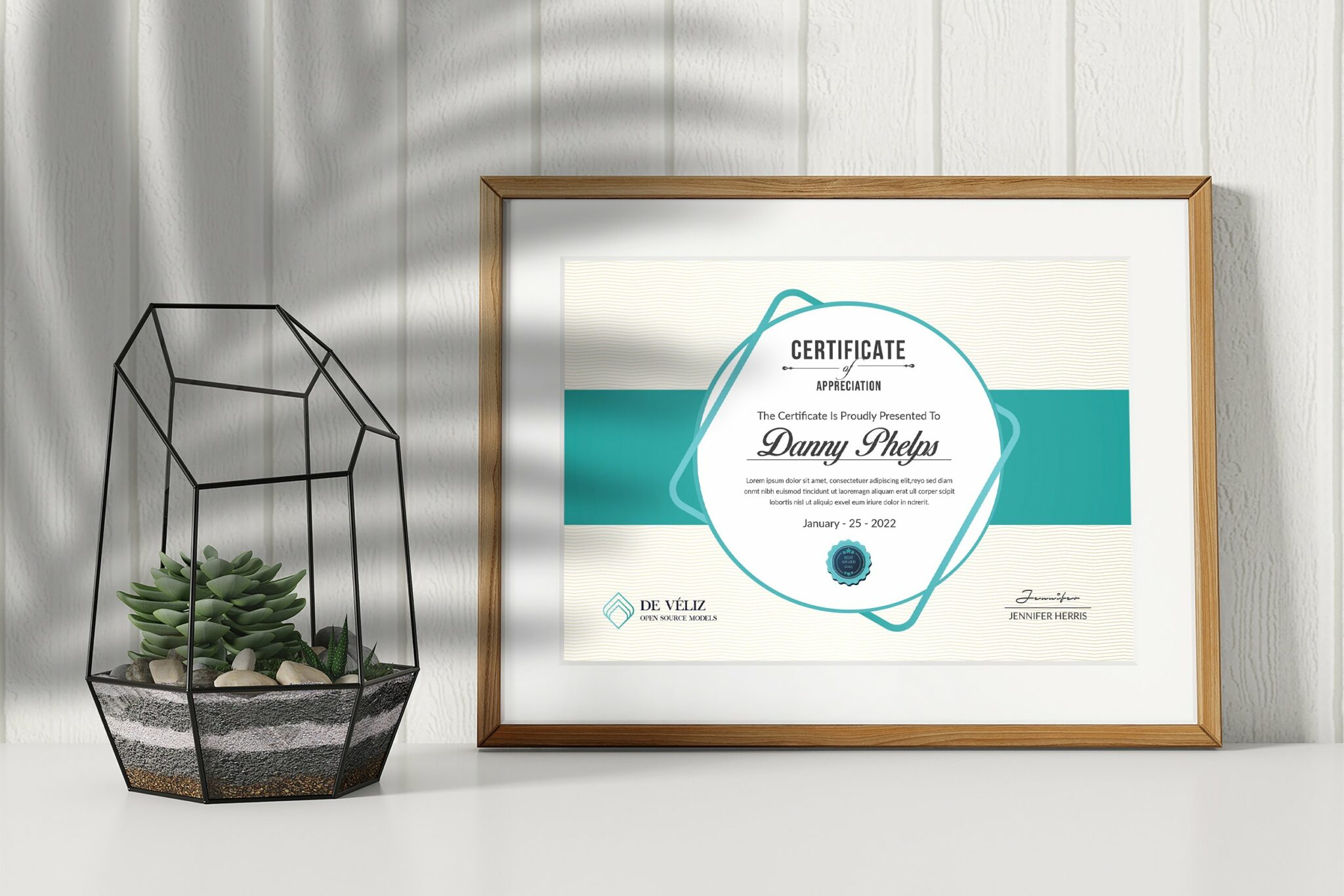 Landscape Certificate Template – MasterBundles