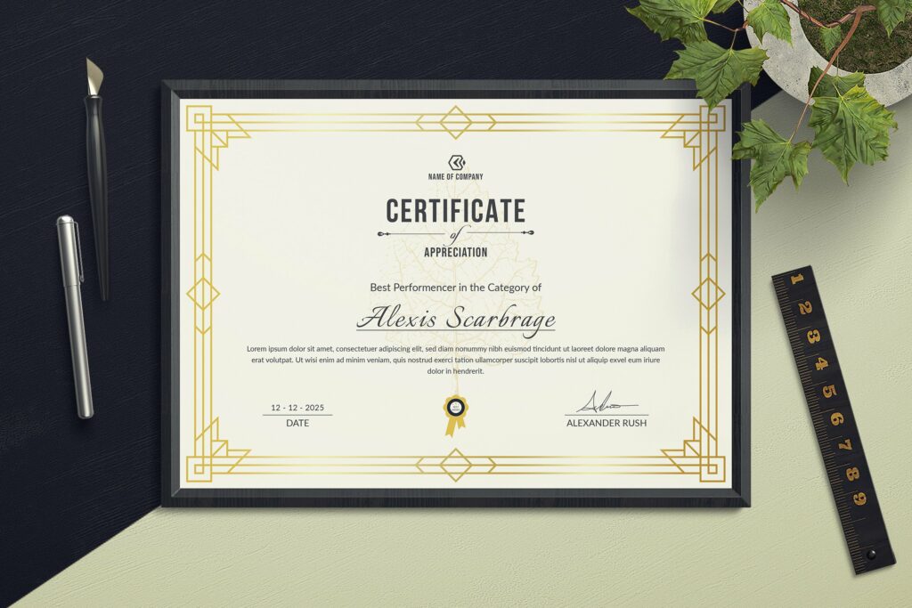 Certificate Template – MasterBundles