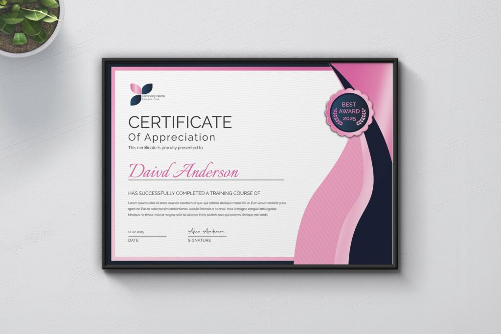Certificate Template – MasterBundles