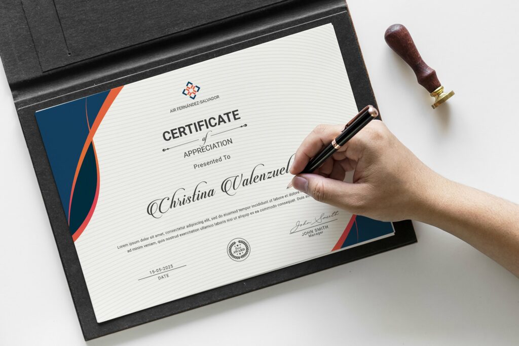 Certificate Template – MasterBundles
