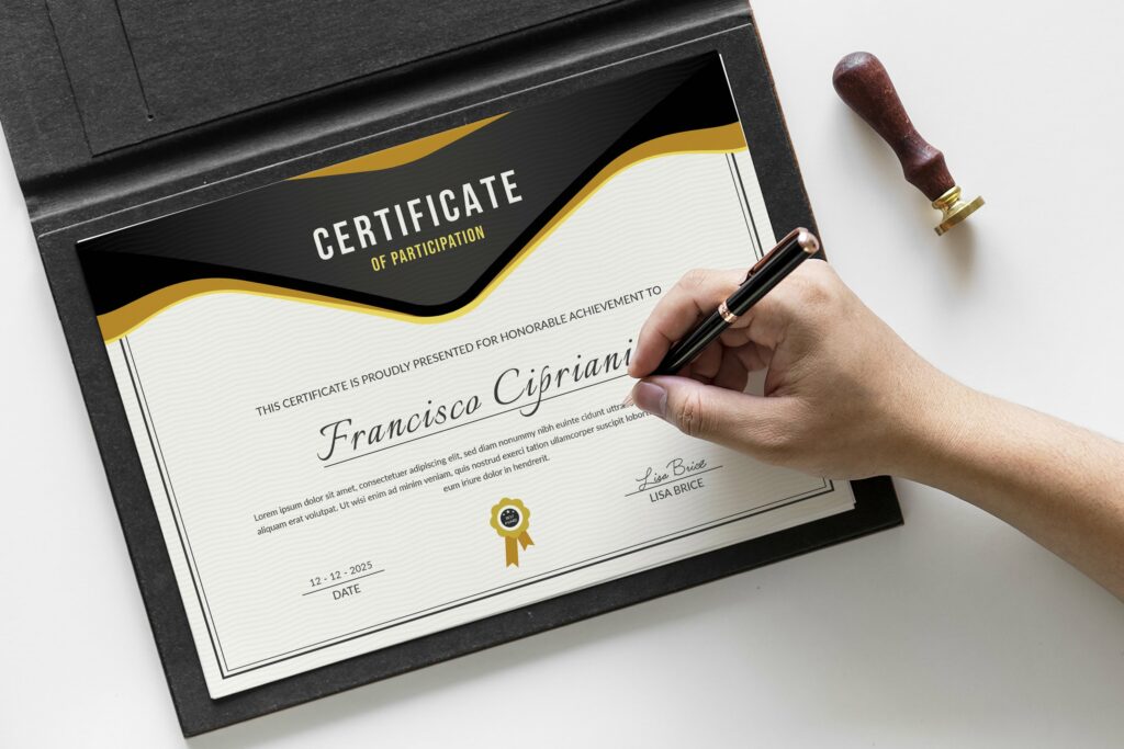 Certificate Template – MasterBundles