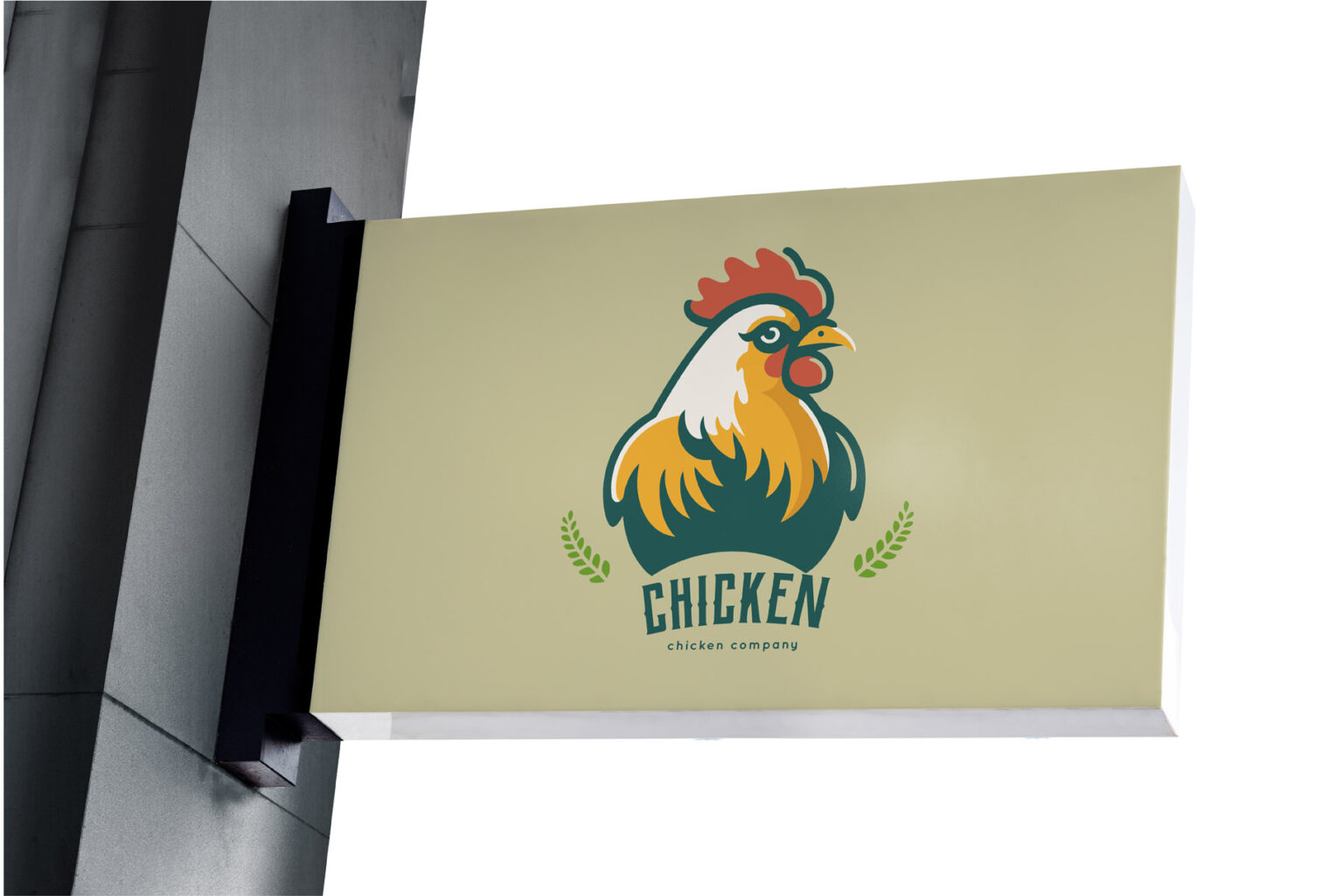 Chicken Rooster Logo Mascot Design - MasterBundles
