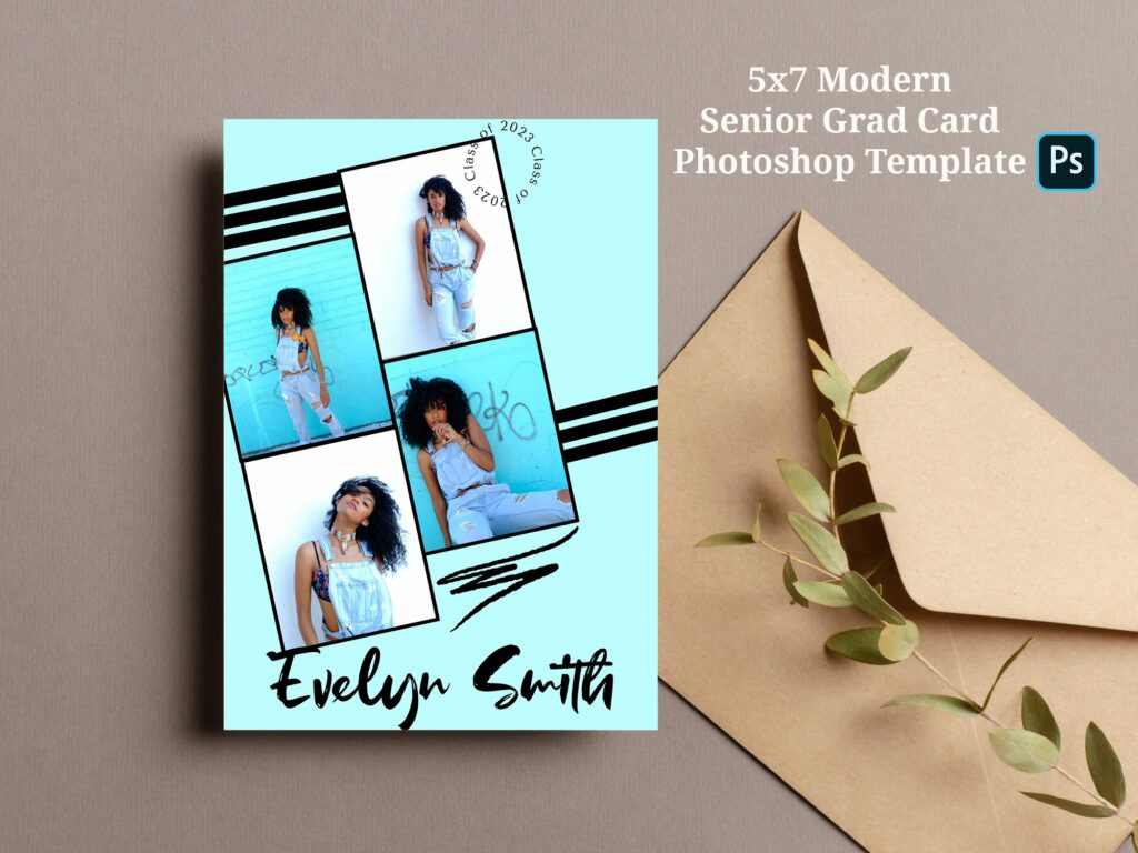 Modern Photoshop Grad Card Bundle – MasterBundles
