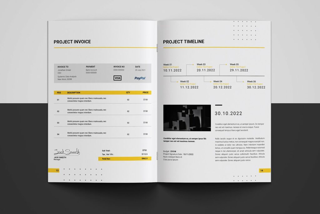 Design Studio Proposal Templates – MasterBundles