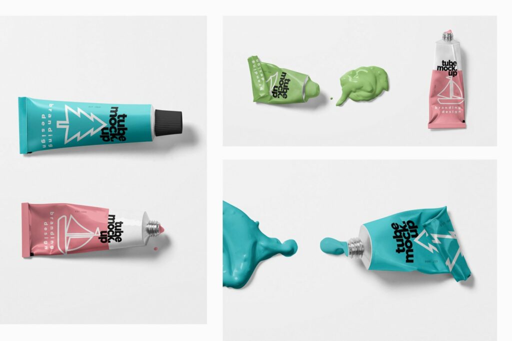 Paint Tube Mockups – MasterBundles