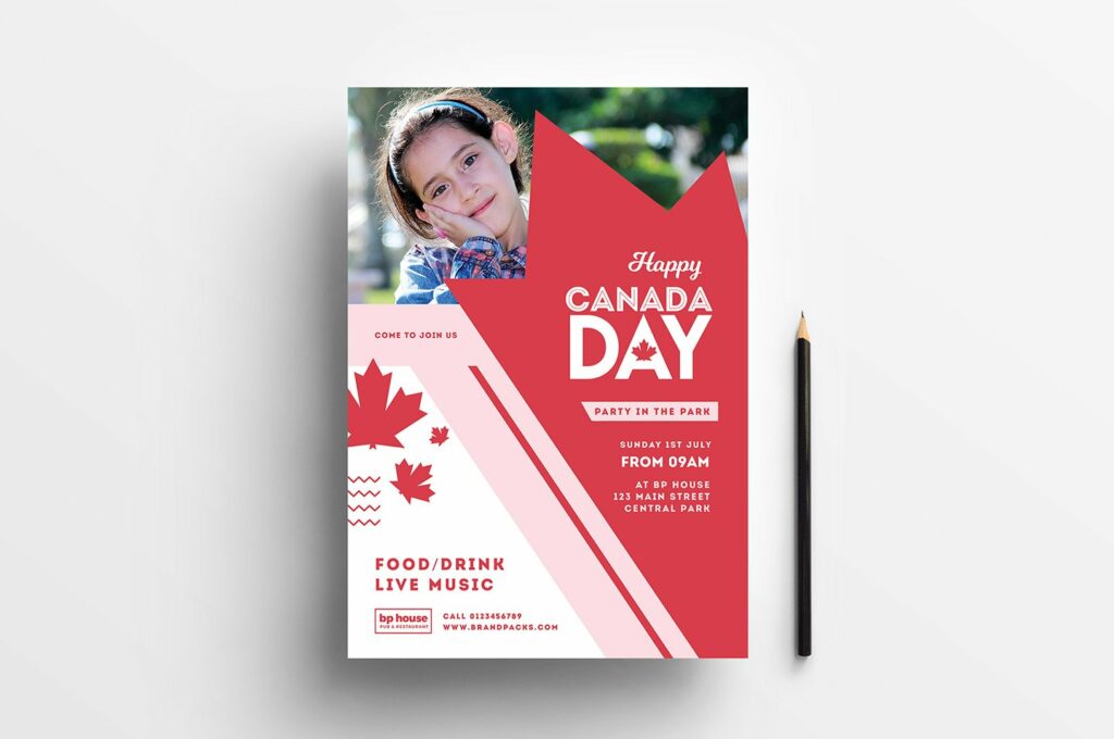 Canada Day Flyer / Poster Templates – MasterBundles