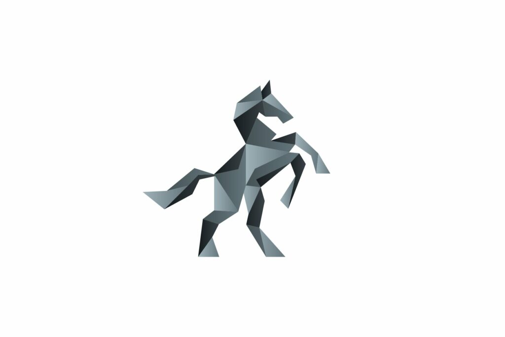 Modern Horse Logo Equestrian – MasterBundles