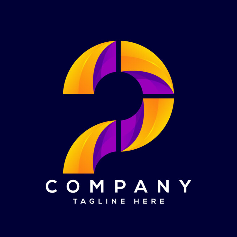 Letter with swoosh logo design template. Modern vector logotype for ...