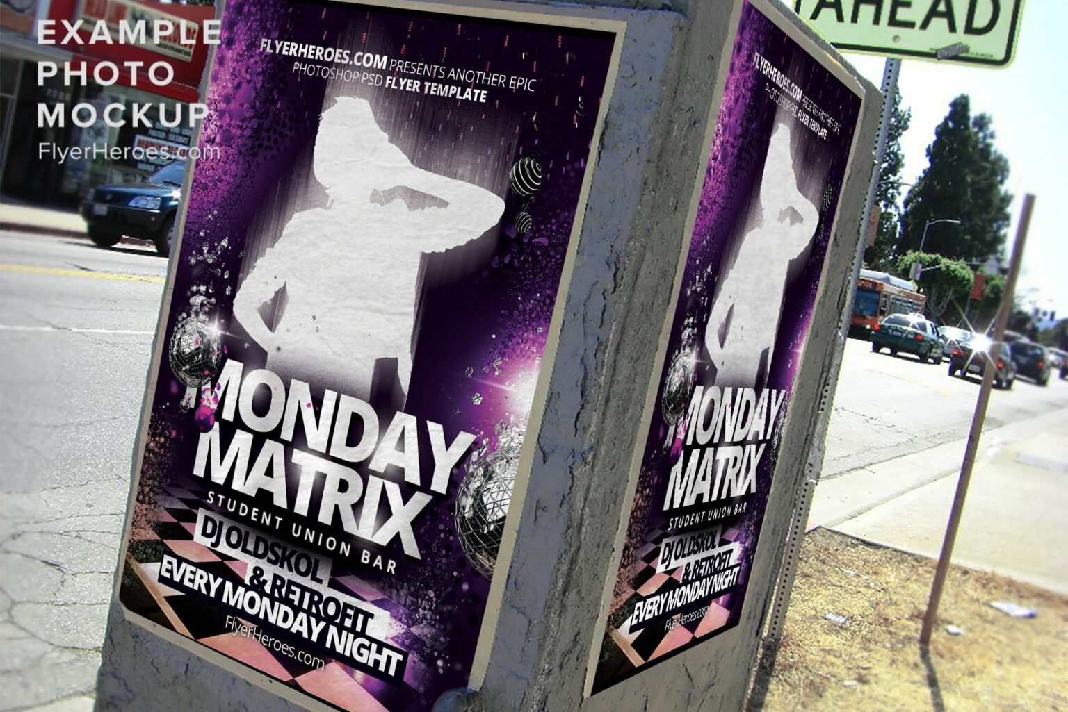 Monday Matrix Flyer Template – MasterBundles