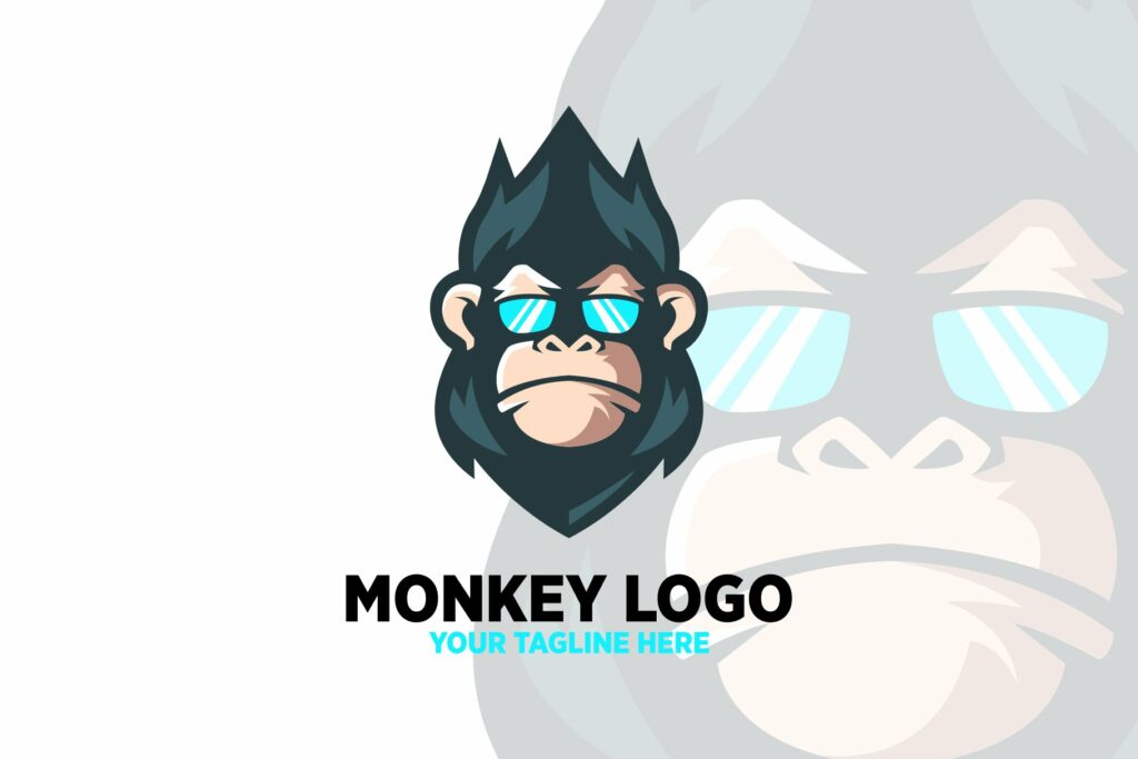 Monkey Cool Logo Templates – MasterBundles