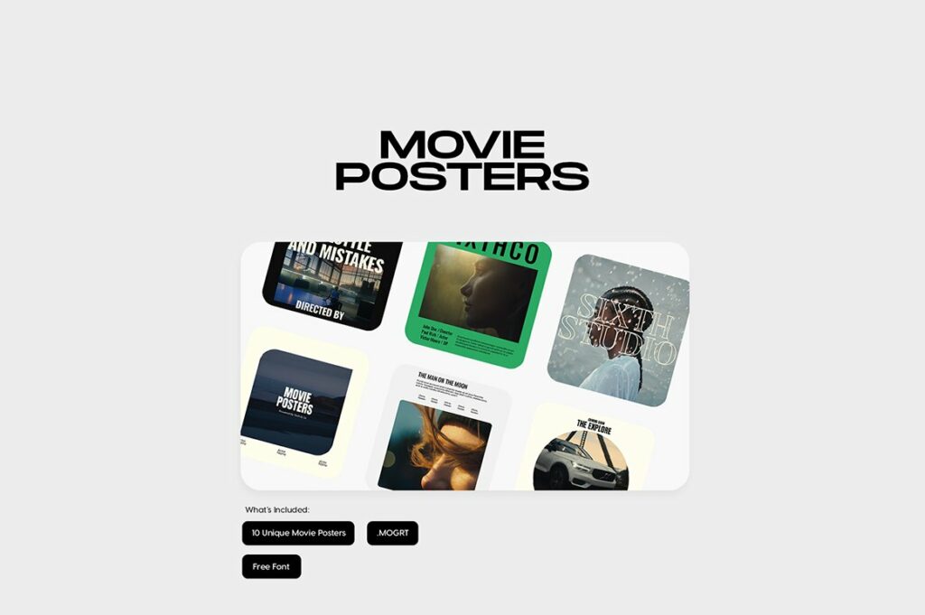 Movie Poster Templates – MasterBundles