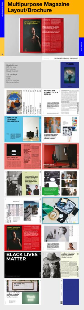 Multipurpose Magazine Template – MasterBundles