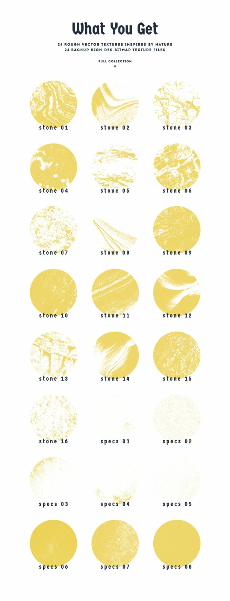 Natural Vector Textures | COMPLETE – MasterBundles