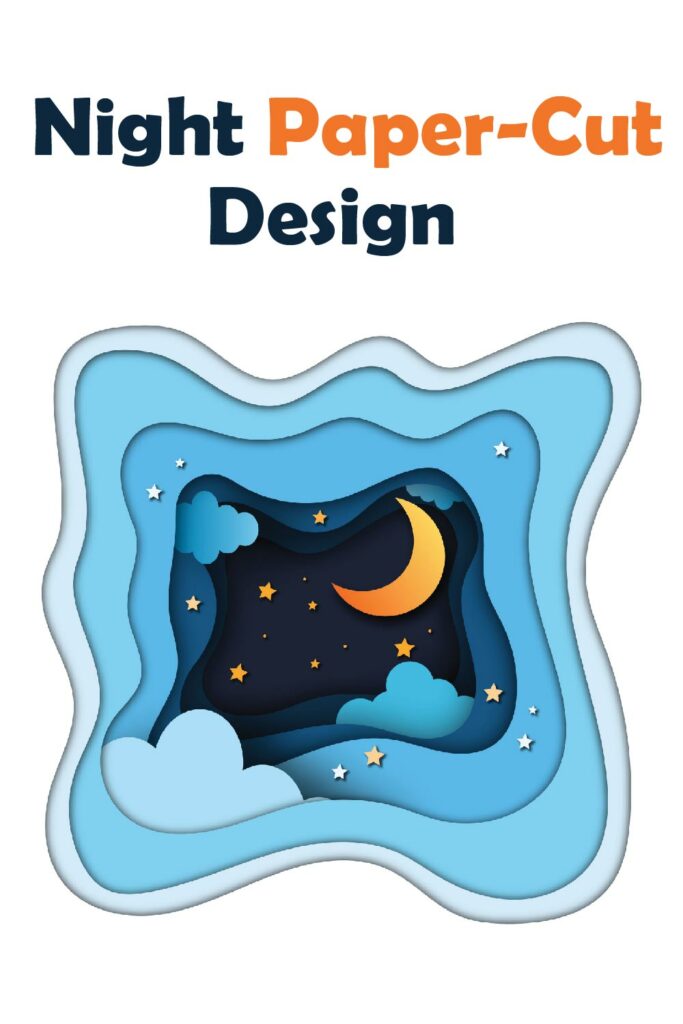 Night Paper Cut-out Effect - MasterBundles