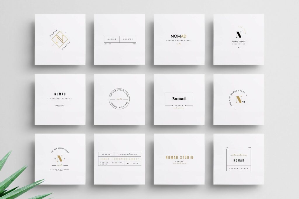 Nomad Brand Logos – MasterBundles