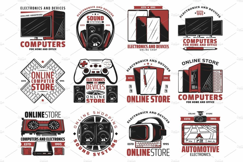 Technology store devices icons – MasterBundles