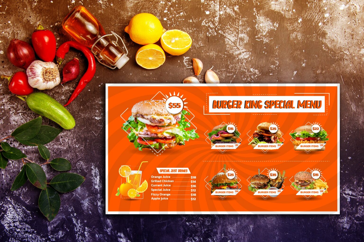 Digital Menu Board Templates – MasterBundles