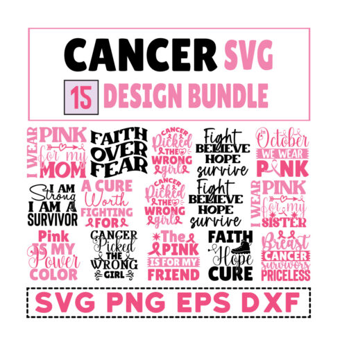 Cancer SVG Bundle - MasterBundles
