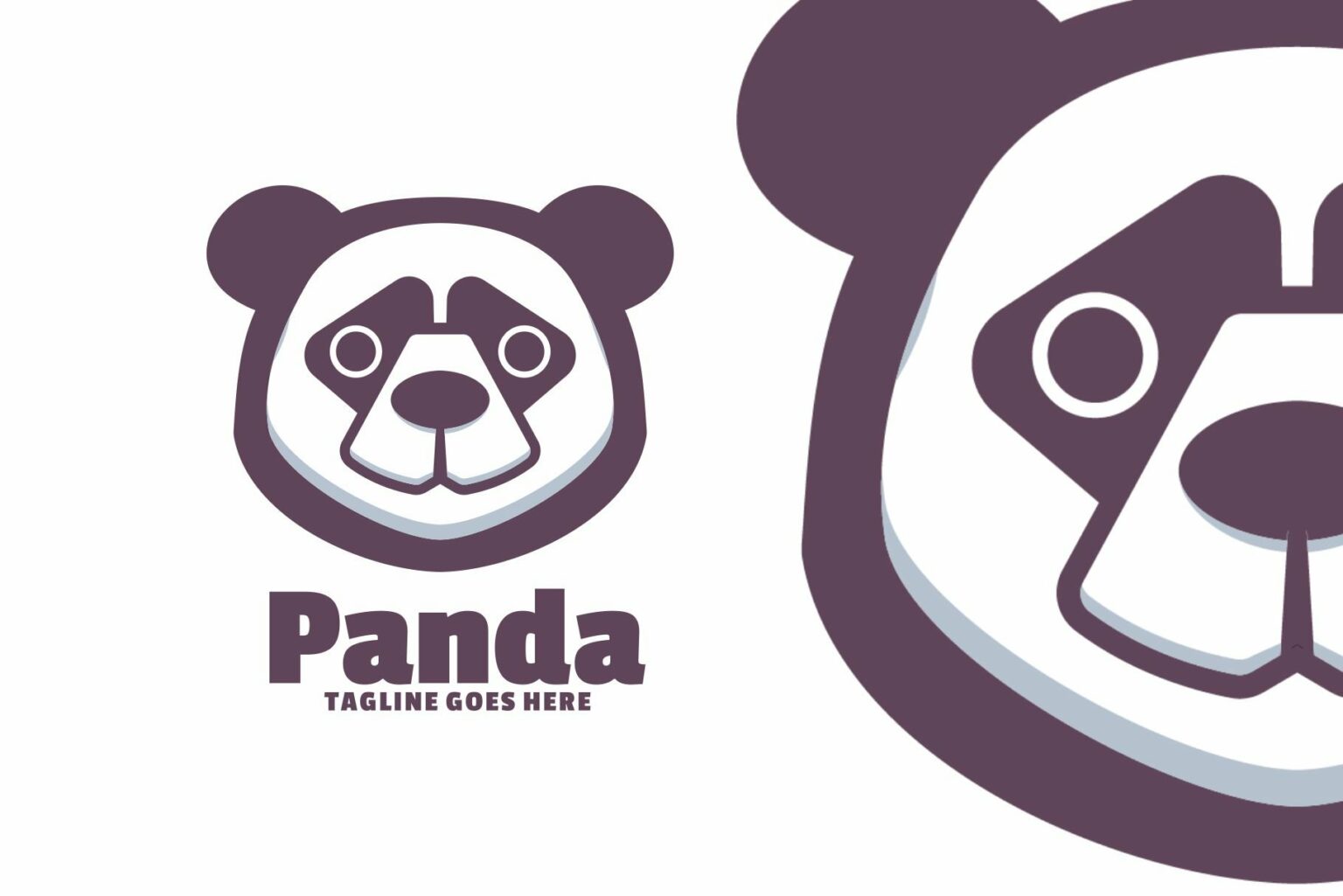 Panda Logo Vector – MasterBundles