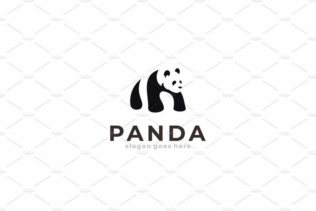 Panda Logo Design – MasterBundles
